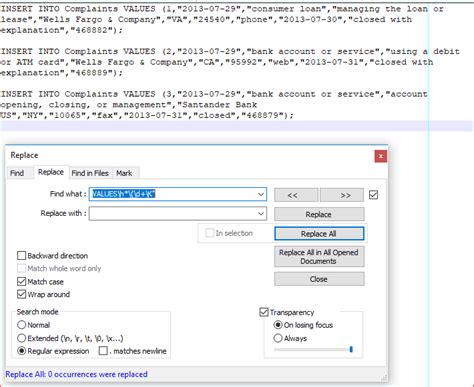 Regex In Notepad To Find Replace Or Remove Partial Strings Stack