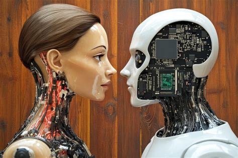 Neurointerface Brain Brain Mapping And Digital Circuitry Woman Facing A