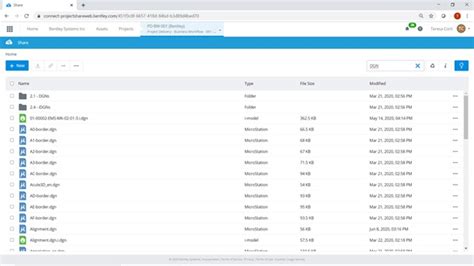 Bentley ProjectWise Project Share Projectista