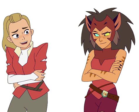 Adora And Catra Vector By Ftvs Cm45 On Deviantart