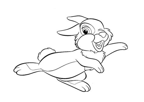 Thumper Coloring Page