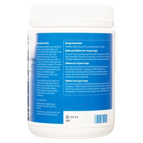 Osmolax Relief 595g Discount Chemist