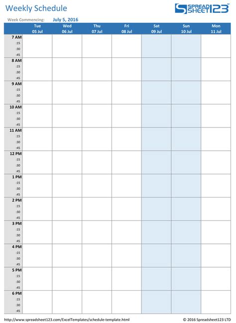 82 The Best Class Schedule Grid Template Layouts With Class Schedule