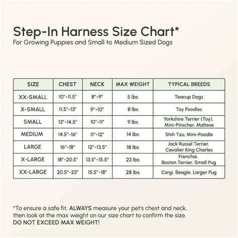 Adjustable No Pull Step In Small Dog Harness Multi Size And Color Op