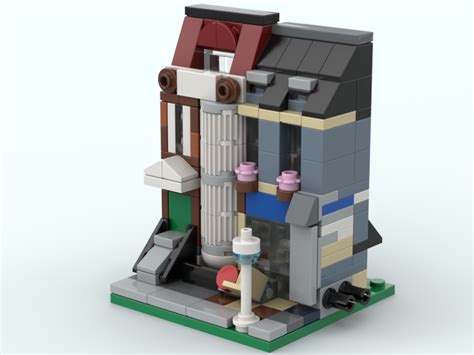 Lego Moc Mini Modulars By Sleske Rebrickable Build With Lego