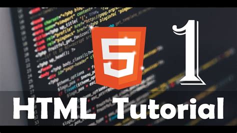 Html Tutorial 1 Introduction To Html Youtube