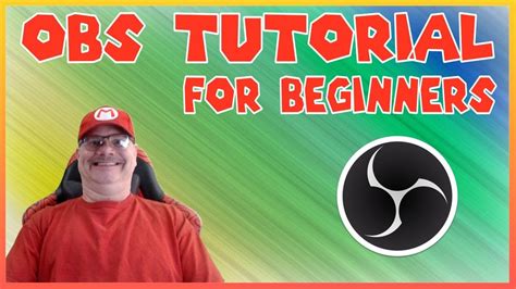 How To Use OBS Studio Beginner Tutorial YouTube