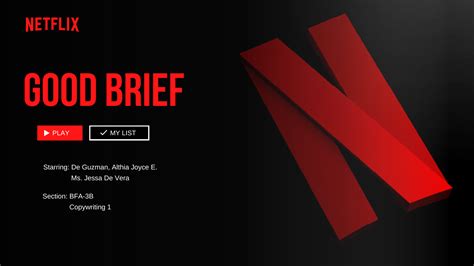 Netflix Inspired Template Behance