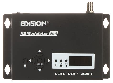 digital modulator dvb t dvb c isdb t edision 3in1 hd modulators delta