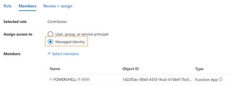 Manage Azure Resources Using Powershell Function App With Managed