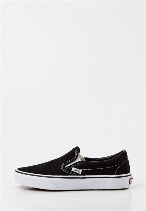 Слипоны Vans Classic Slip-On, цвет: черный, RTLABE012401 — купить в ...