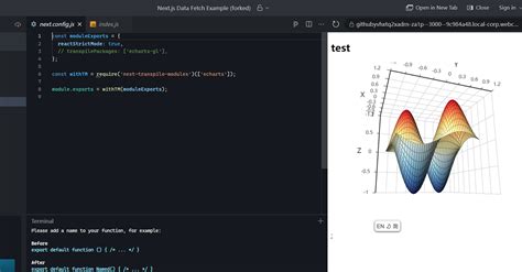 Bug Importing Echarts Gl In Nextjs · Issue 18560 · Apacheecharts