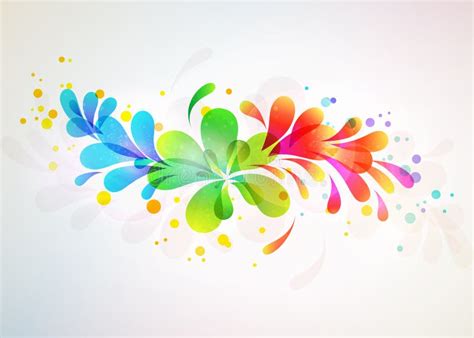 Floral Abstract Background Vector Illustration Stock Image Image 26341481