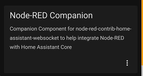 Node Red Integration Question Node RED Home Assistant Community