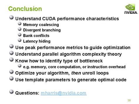 Optimizing Parallel Reduction In Cuda Mark Harris Nvidia