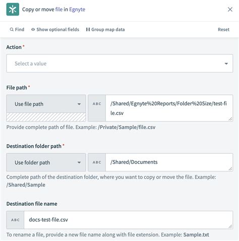 egnyte connector copy or move file action workato docs