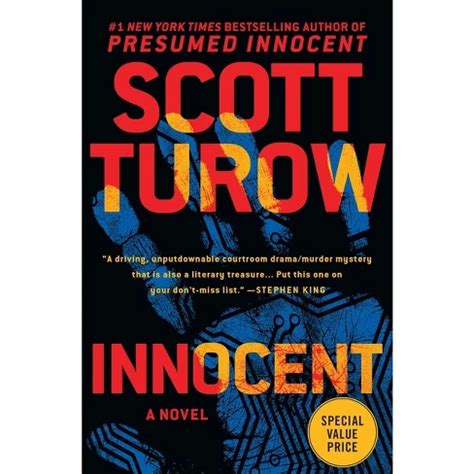 Innocent Presumed Innocent By Scott Turow Paperback Target