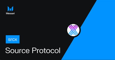 Source Protocol Price Srcx To Usd Research News And Fundraising Messari