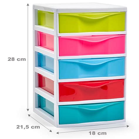 Cajones Plastico Hersig Mueble Y Metal Cajonera Con Ruedas 10