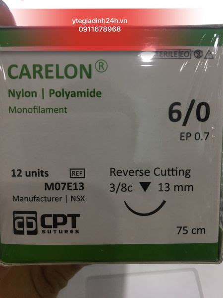 ChỈ PhẪu ThuẬt Carelon 6 0 Nam KhÁnh