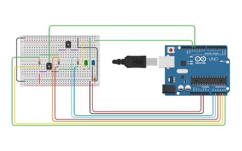 Circuit Design Project 31 Auto Series Parallel Converter Using Transistor Tinkercad