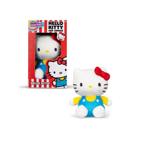 Hello Kitty Micro Teenies Plush Default Title Peace Love And Happiness Club