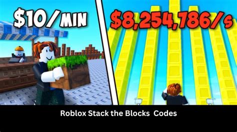 Stack The Blocks Codes For Roblox July 2025 Updated Mrguider