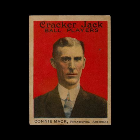 At Auction Cracker Jack 1914 Cracker Jack 12 Connie Mack