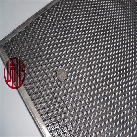 Expanded Metal Mesh Walkway Platform Flattened Expanded Metal Mesh