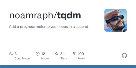 Tqdm Add A Progress Meter To Your Loops In A Second Rpython