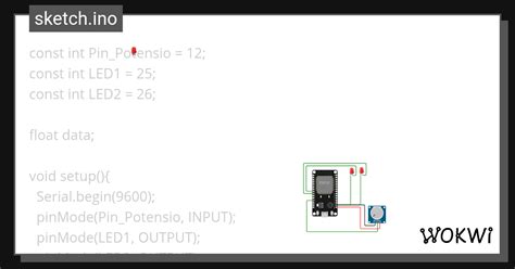 Led Dan Potensio Mulya Hakiky200401031 Copy Wokwi Esp32 Stm32
