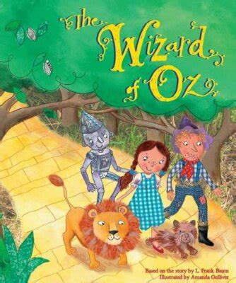 Wizard Of Oz Storybook Fairy Tale Picture Book By Based On The Story