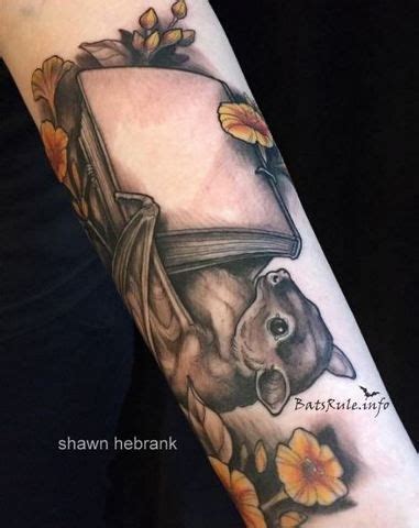 Bat Tattoos Megabats Flying Foxes Fruit Bats Microbats Bat