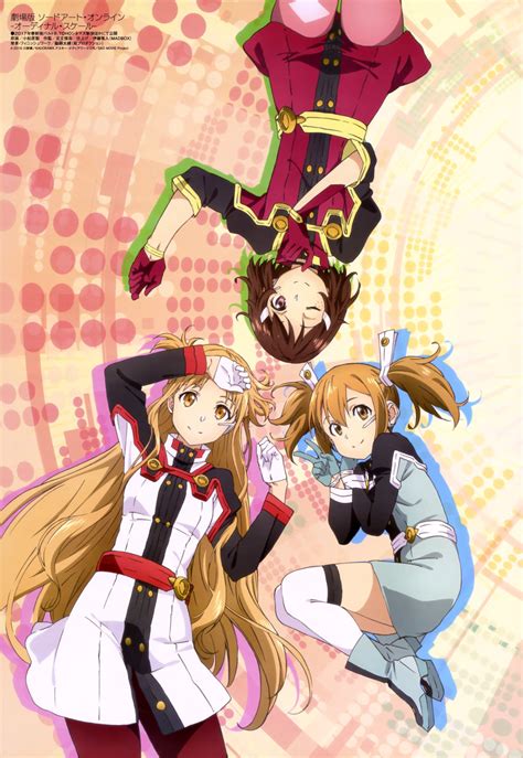 Komatsubara Sei Asuna Sao Lisbeth Sao Silica Megami Magazine