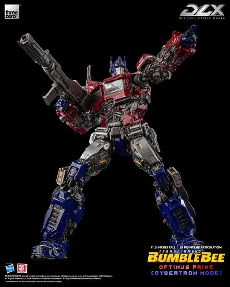 Threezero Transformers Dlx Optimus Prime Bumblebee Movie Cybertronian Mode Kapow Toys