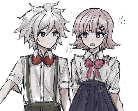Nagito Komaeda Chiaki Nanami Chiaki Nanami X Nagito Komaeda