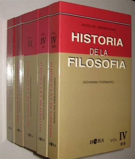 Historia De La FilosofÍa Nicolás Abbagnano