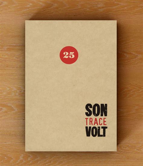 Son Volt Limited Edition 25th Anniversary Trace Book Dolger Artist