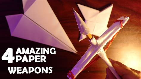 Cool Paper Weapons