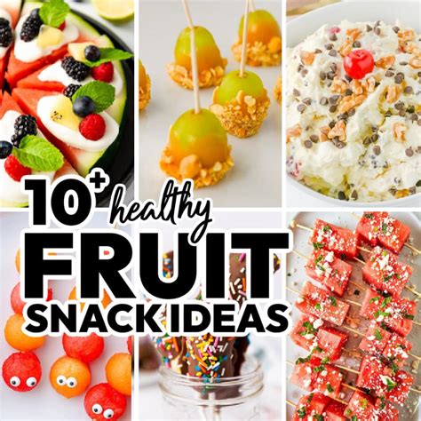 10 Healthy Fruit Snack Ideas Bite Sized Bash