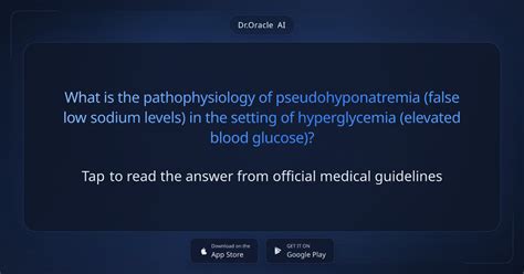 What Is The Pathophysiology Of Pseudohyponatremia False Low Sodium Levels In The Setting Of