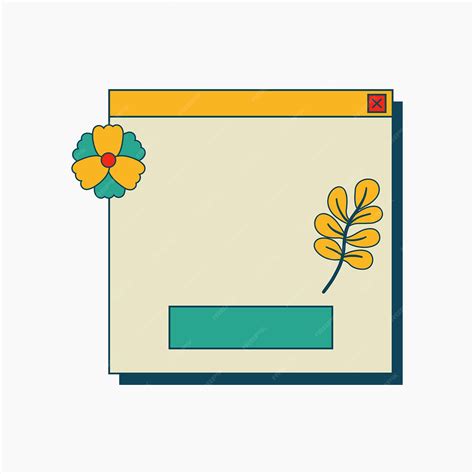 Premium Vector Pop Up Window Illustration