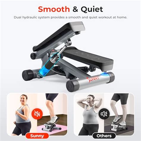 Sunny Health And Fitness Mini Steppers For Exercise At Home Stair Step