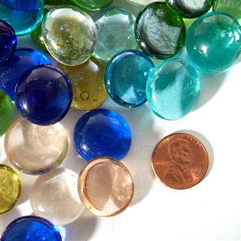 Flat Glass Marbles