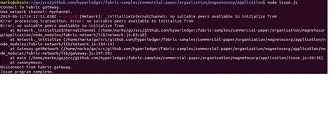 Hyperledger Fabric Issue About Tutorial Enhance And Add Queries To A
