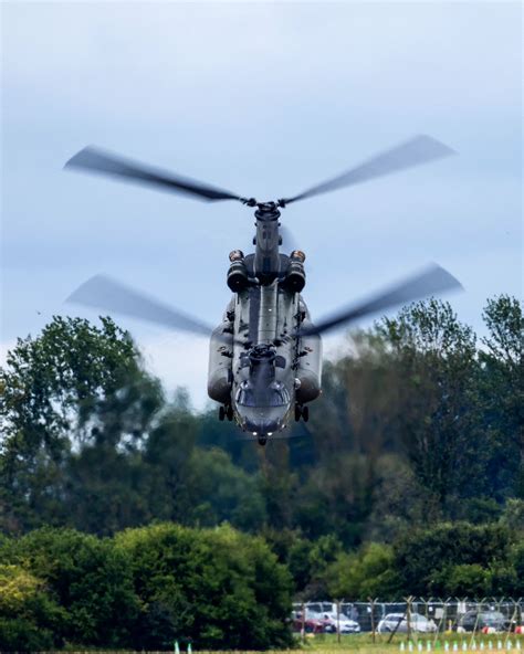 Royal Airforce Boeing Chinook CH 47H5 At RIAT 2024 The Chinook Did A