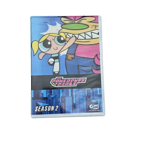 The Powerpuff Girls Double Sided Dvd Complete Season 2 Cartoon Network