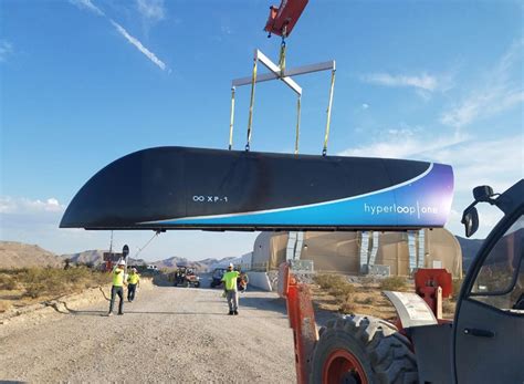 Hyperloop One Levitates Vehicle Above Test Track In First Full Scale Test
