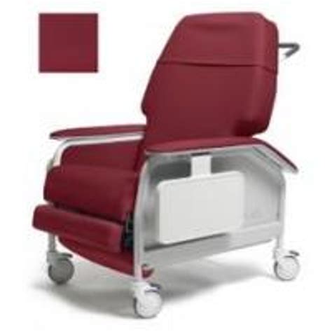 Lumex Extra Wide Clinical Care Recliner Berry Medex Supply