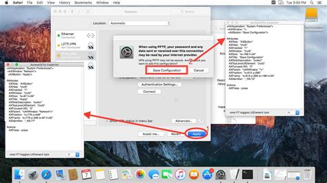 User Interface How To Click Button Save Configuration After Click